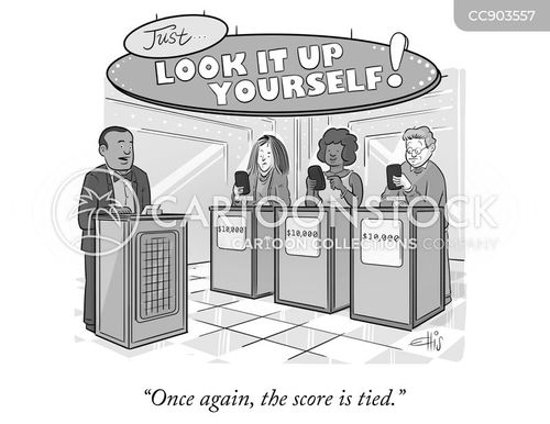 Quiz Master Cartoons and Comics - funny pictures from CartoonStock