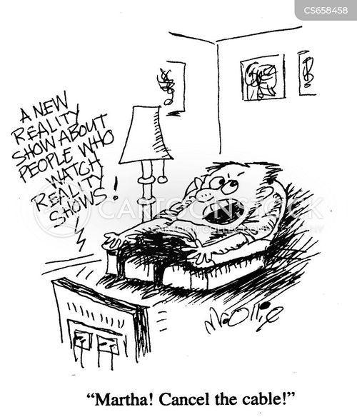 Cancel The Cable Cartoons and Comics - funny pictures from CartoonStock