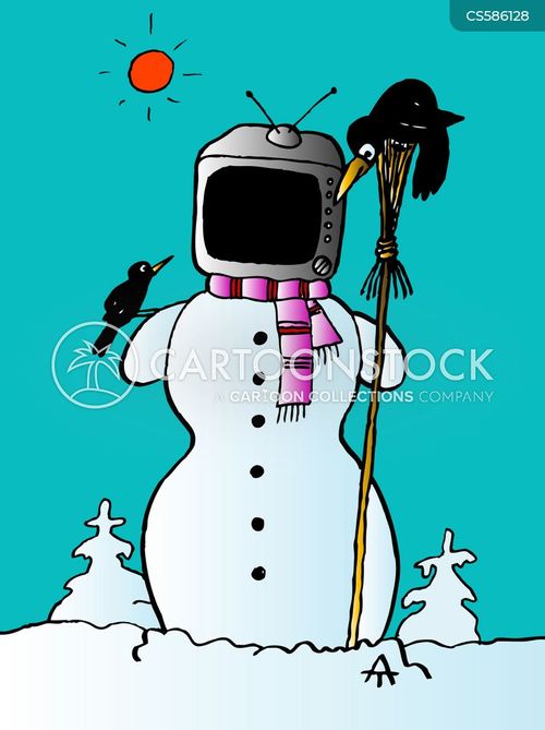 Screen-head Cartoons and Comics - funny pictures from CartoonStock