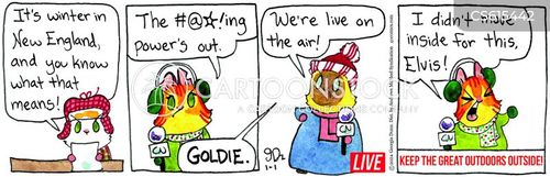 Swearing On Air Cartoons and Comics - funny pictures from CartoonStock