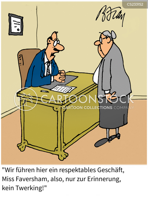 Cartoons und Karikaturen mit Twerkers