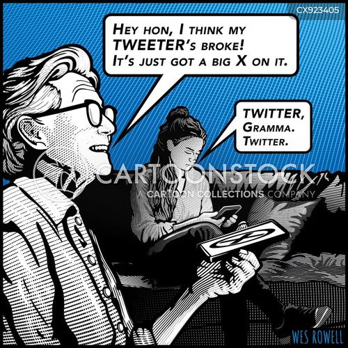 Twitter Rebranding Cartoons and Comics - funny pictures from CartoonStock