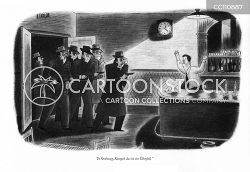 Cartoons und Karikaturen mit Nervenkitzel-fahrt