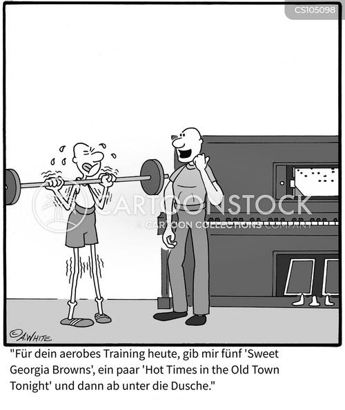 Cartoons und Karikaturen mit Alter Block