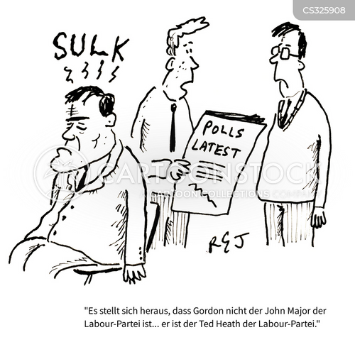 Cartoons und Karikaturen mit Ted Heath