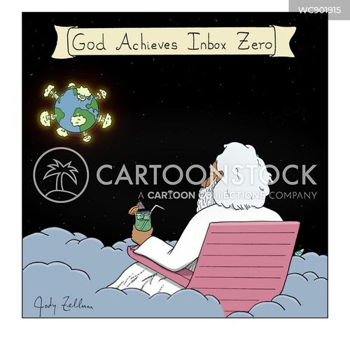 Inbox Organization Cartoons and Comics - funny pictures from CartoonStock