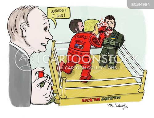 Putin Win Cartoons and Comics - funny pictures from CartoonStock