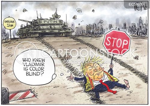 Territorial Demands Cartoons and Comics - funny pictures from CartoonStock