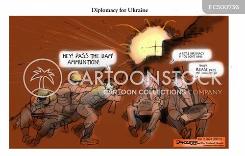 Proxy War Cartoons and Comics - funny pictures from CartoonStock