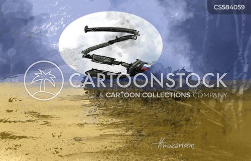 Nato Borders Cartoons and Comics - funny pictures from CartoonStock