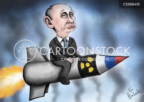 Nuclear Retaliation Cartoons and Comics - funny pictures from CartoonStock