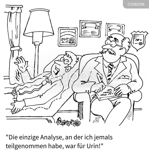 Cartoons und Karikaturen mit Urin