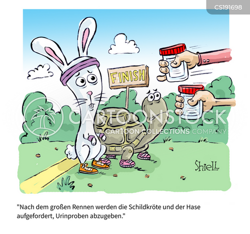 Cartoons und Karikaturen mit Urin