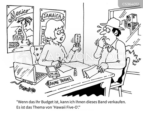 Cartoons und Karikaturen mit Five-o