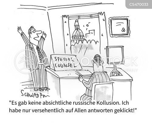 Cartoons und Karikaturen mit Kollusion
