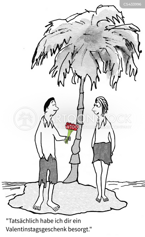 Cartoons und Karikaturen mit Valentinstag