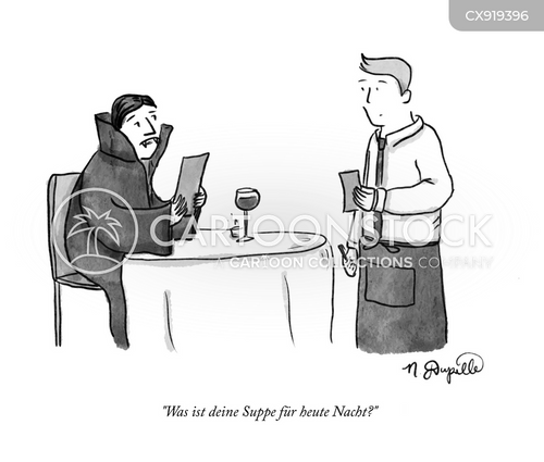 Cartoons und Karikaturen mit Tagessuppe