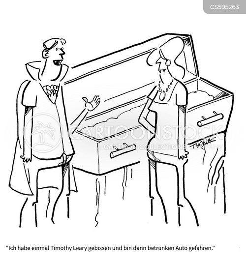 Cartoons und Karikaturen mit Timothy Leary