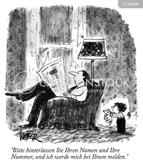 Cartoons und Karikaturen mit Baby-proofing