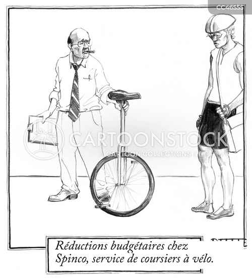 Dessins humoristique et caricaturés avec Cyclistes