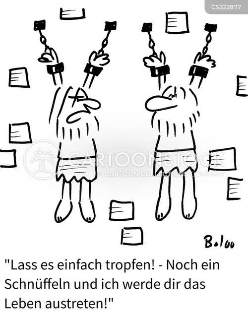 Cartoons und Karikaturen mit Sniffers Row