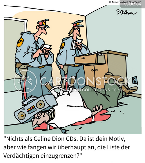 Cartoons und Karikaturen mit Celine Dion