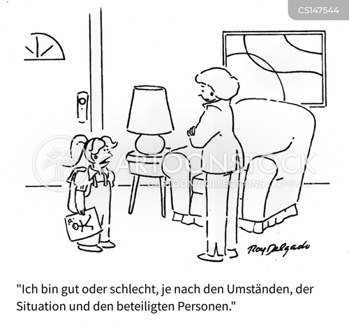 Cartoons und Karikaturen mit Situatives Verhalten