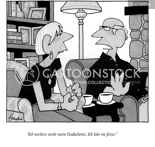 Cartoons und Karikaturen mit Subjektives Gedächtnis