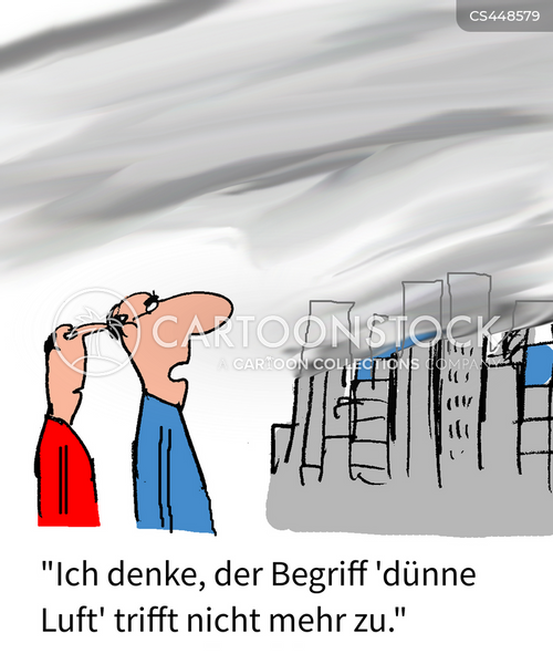 Cartoons und Karikaturen mit Neblige Landschaft