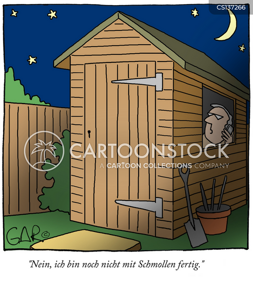 Cartoons und Karikaturen mit Zielverlagerung