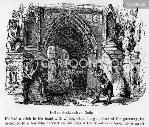 Cartoons und Karikaturen mit Daniel Quilp