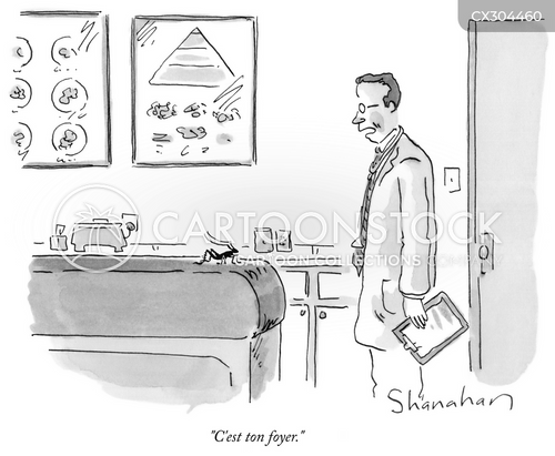 Dessins humoristique et caricaturés avec Chauffage Domestique