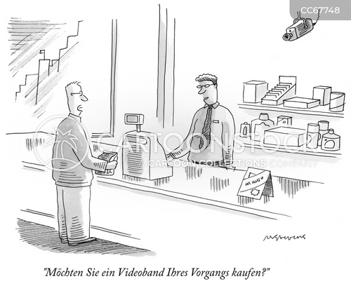 Cartoons und Karikaturen mit Dokumentation