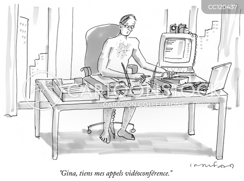 Dessins humoristique et caricaturés avec Assistante Administrative