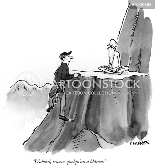 Dessins humoristique et caricaturés avec Homme De Montagne