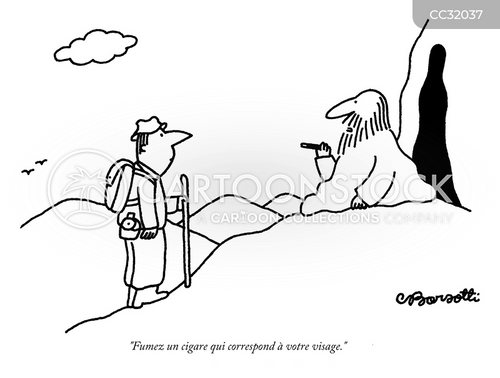 Dessins humoristique et caricaturés avec Randonneur