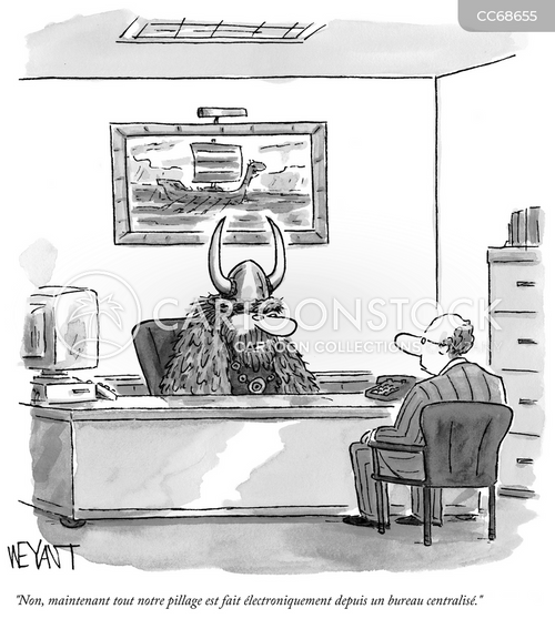 Dessins humoristique et caricaturés avec Pillage Numérique