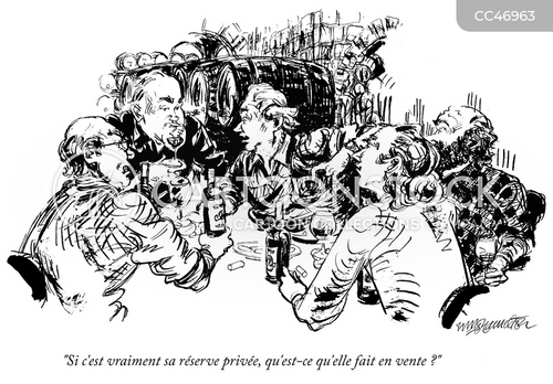 Dessins humoristique et caricaturés avec Vin De Luxe