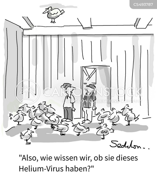 Cartoons und Karikaturen mit Offensichtliche Symptome