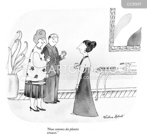 Dessins humoristique et caricaturés avec Personnages Vivaces