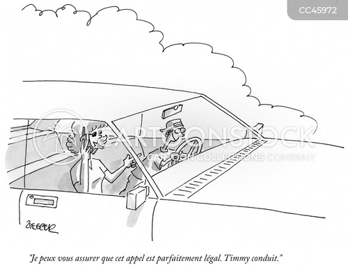 Dessins humoristique et caricaturés avec Permis De Conduire