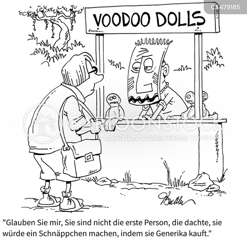 Cartoons und Karikaturen mit Voodoodoktor