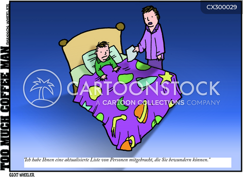 Cartoons und Karikaturen mit Vorbilder