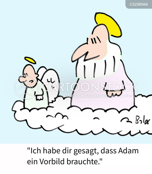 Cartoons und Karikaturen mit Vorbilder