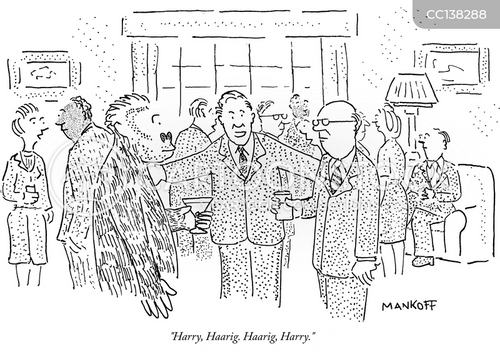 Cartoons und Karikaturen mit Partyspiele