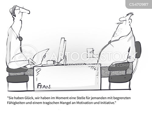Cartoons und Karikaturen mit Fehlende Motivation