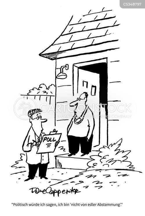 Cartoons und Karikaturen mit Pedigrees