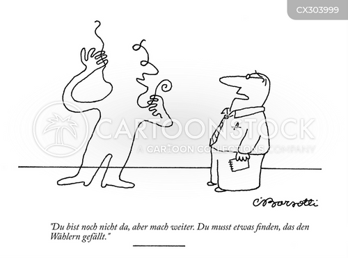 Cartoons und Karikaturen mit Politische Anbiederung