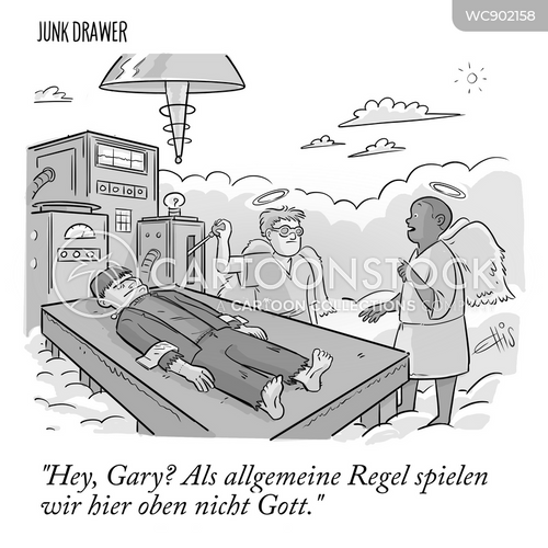 Cartoons und Karikaturen mit Allgemeine Regel