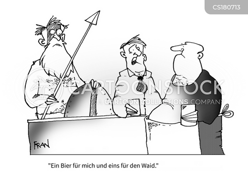 Cartoons und Karikaturen mit Kelten